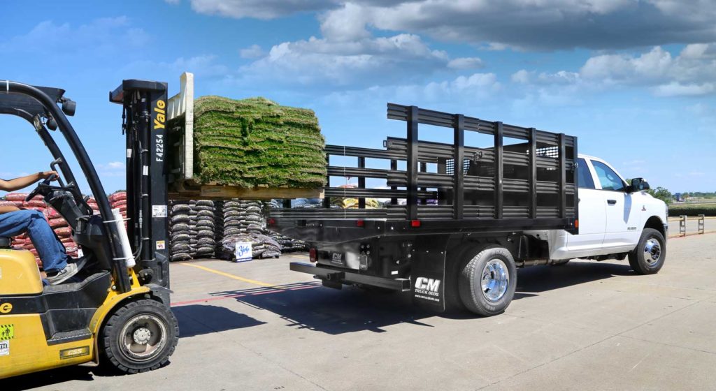 PL Steel Platform Body - CM Truck Beds