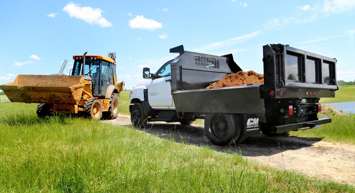 DB Steel Dump Body - CM Truck Beds