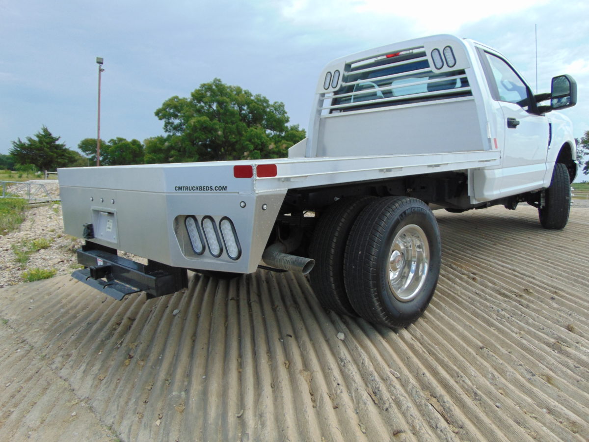 AL RD Aluminum Flat Deck Body - CM Truck Beds