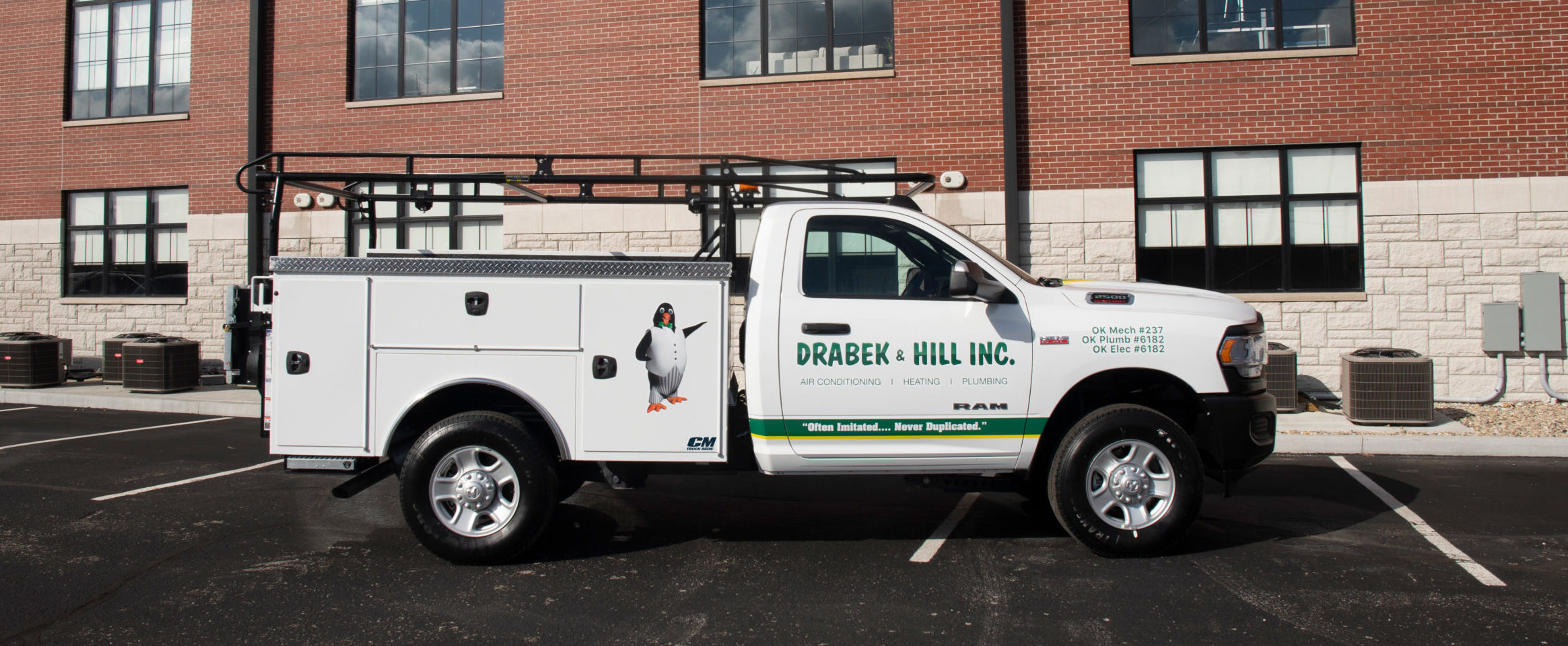 SBA Aluminum Service Body - CM Truck Beds