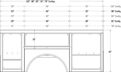 SB Steel Service Body - CM Truck Beds