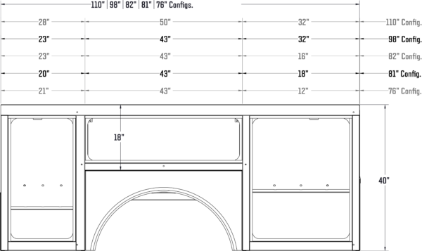 SB Steel Service Body - CM Truck Beds
