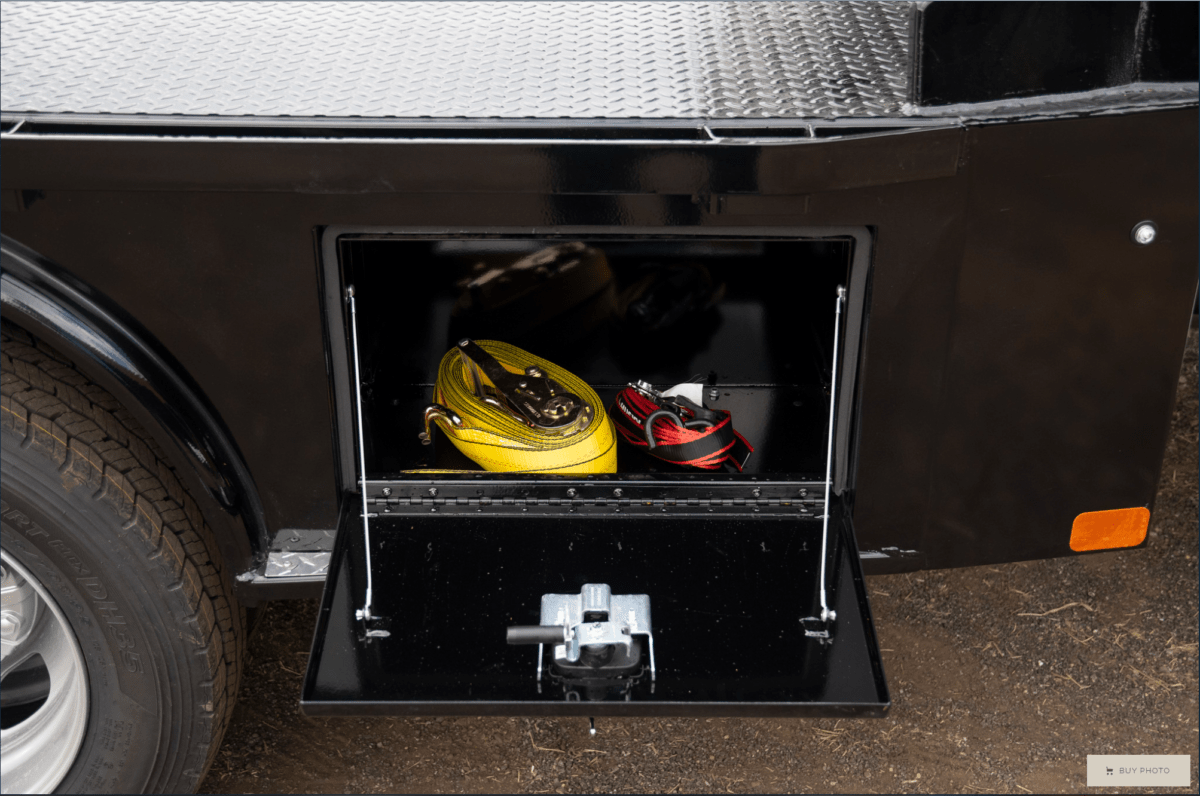 SK Steel Utility Body - CM Truck Beds