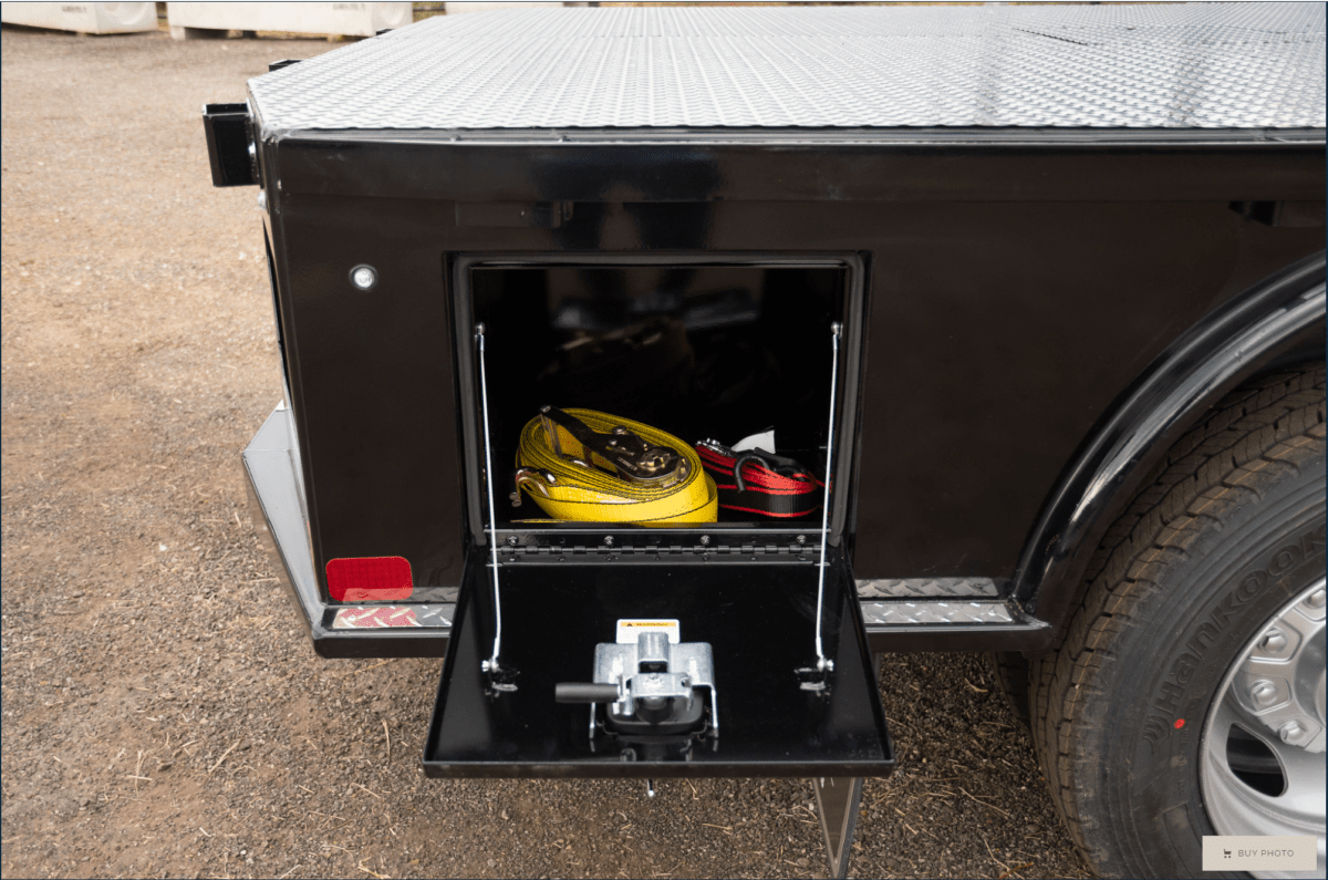 SK Steel Utility Body - CM Truck Beds