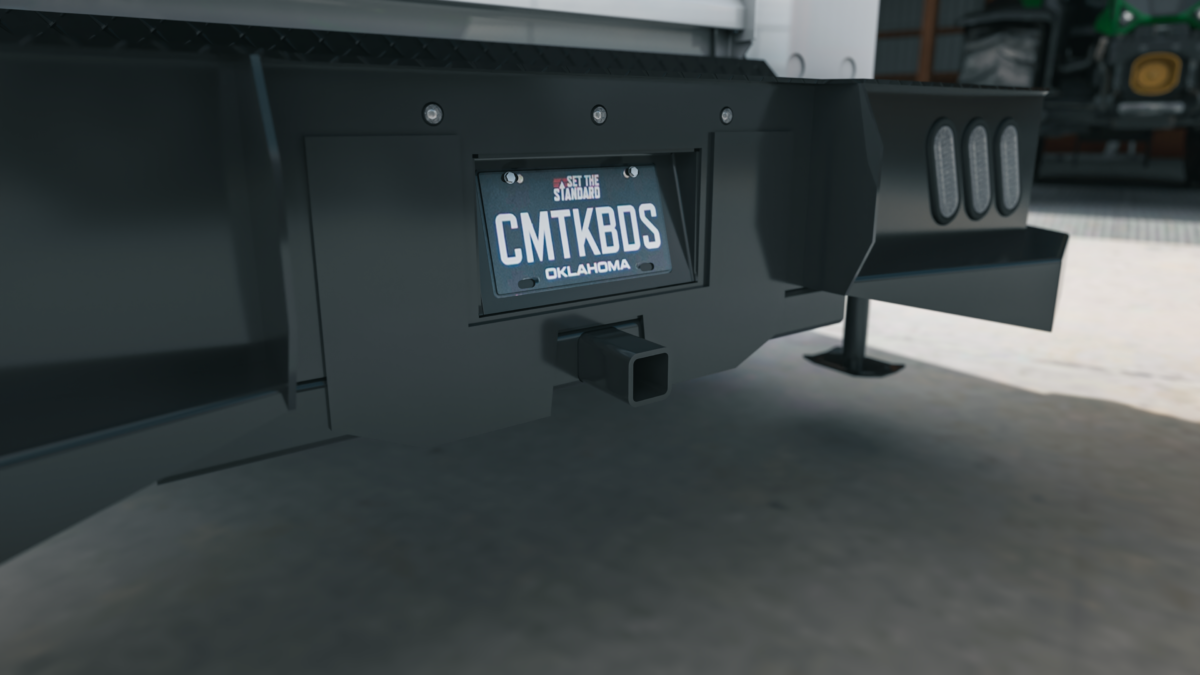 Rear Workbench Tailshelf Bumper - CM Truck Beds