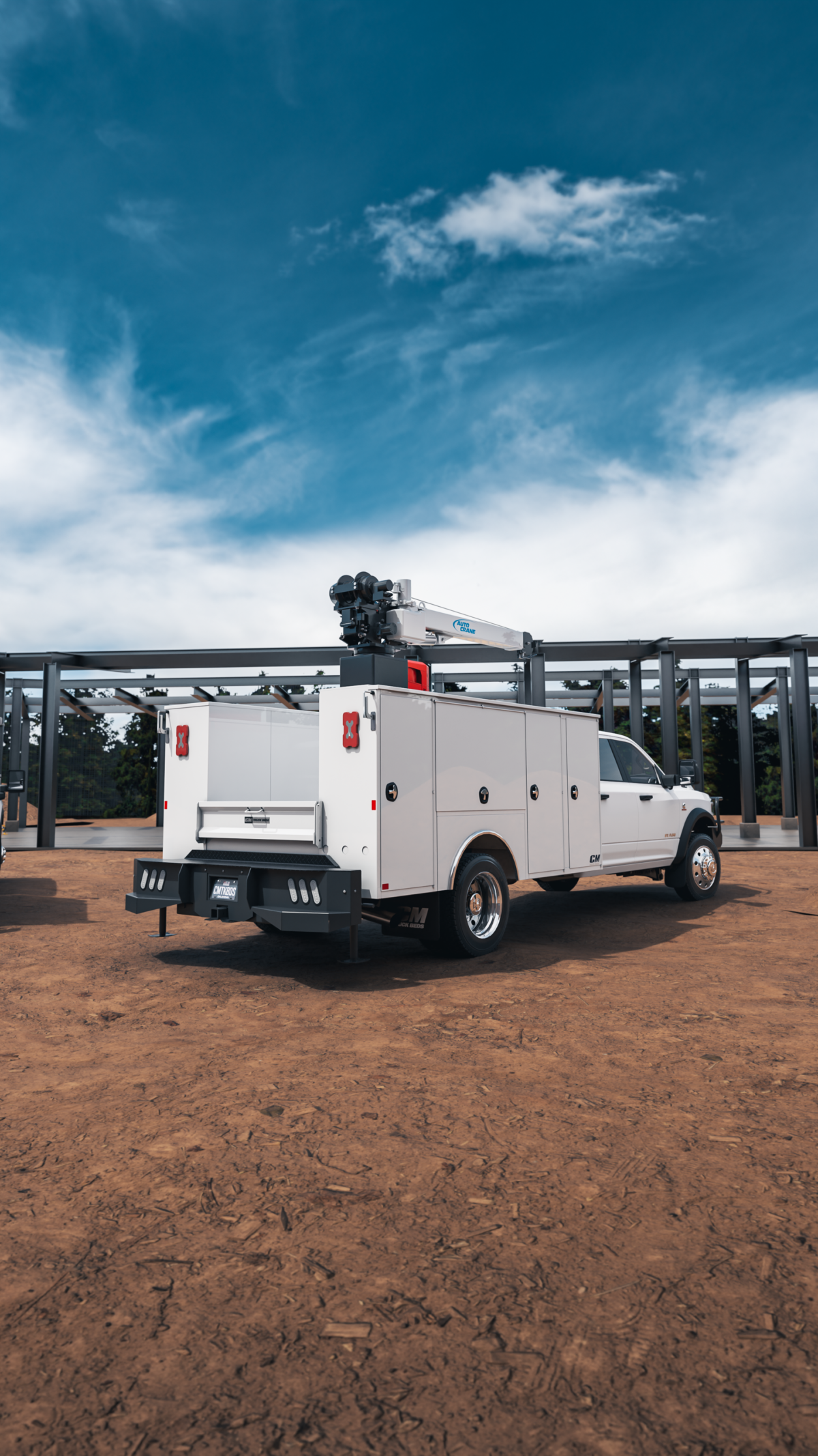 SBC Reinforced Crane Body - CM Truck Beds