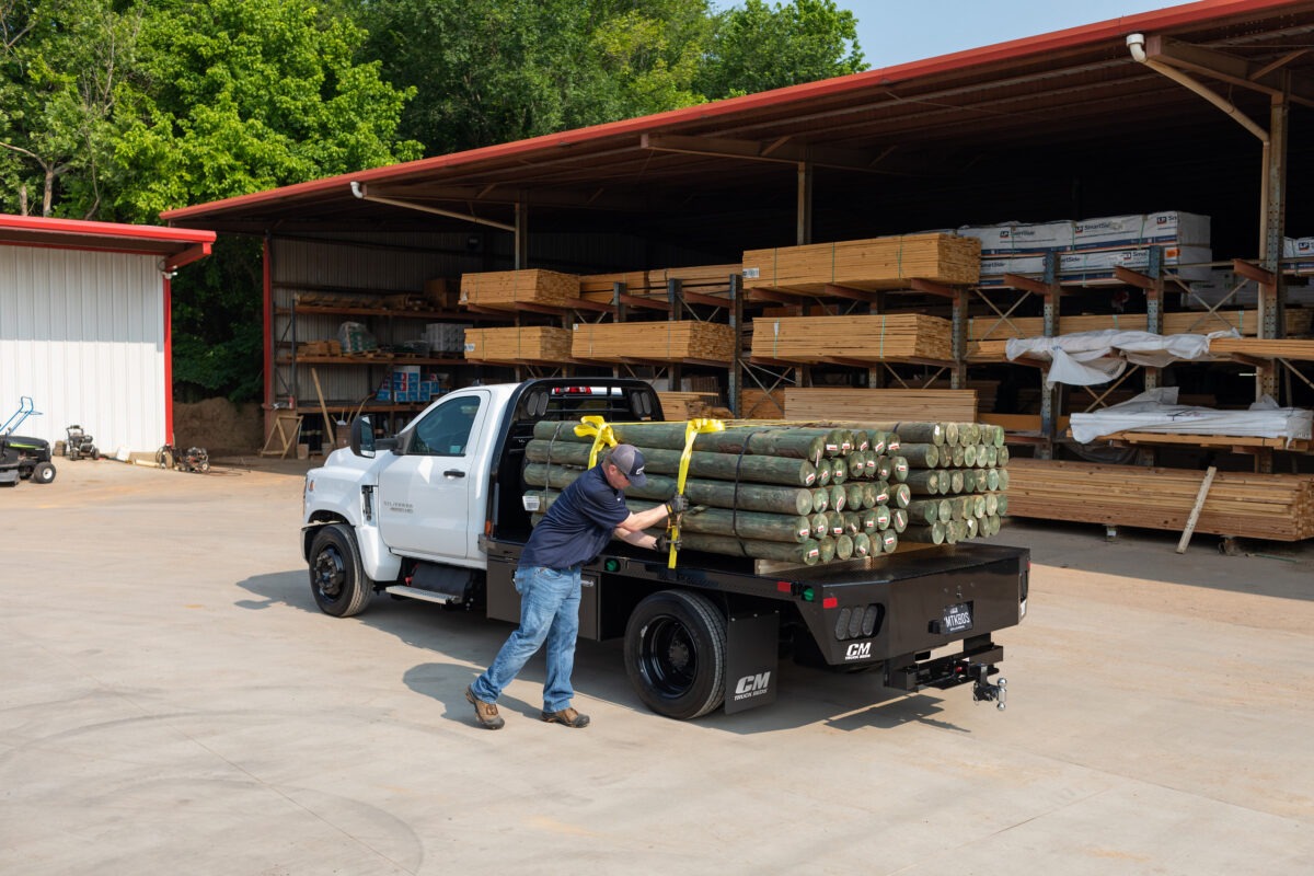 SK Deluxe Steel Utility Body - CM Truck Beds